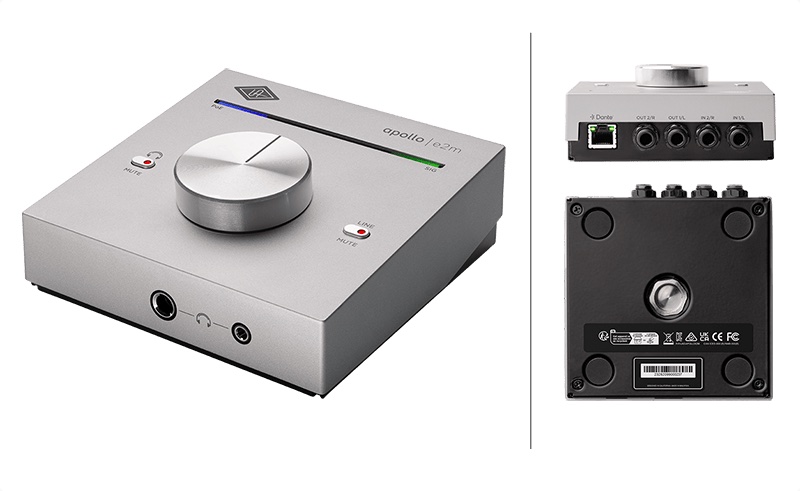 Universal Audio Apollo e1x y Apollo e2m, nuevas expansiones Dante para la Apollo x16D | Hispasonic